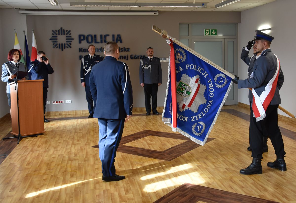 Podinspektor Tomasz Szuda powołany na stanowisko Komendanta Miejskiego Policji w Zielonej Górze ...
